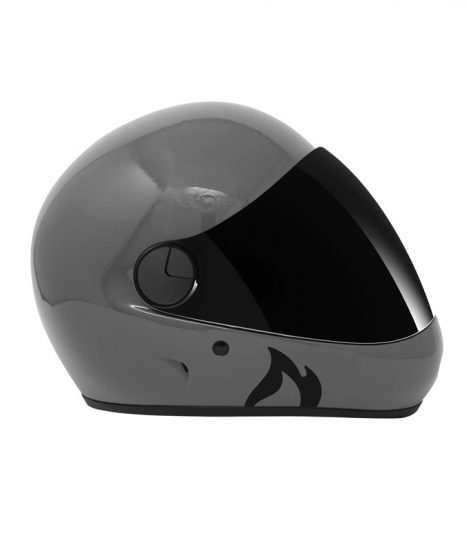 Predator Helmets DH6-XG Gloss Grey Fullface Helmet