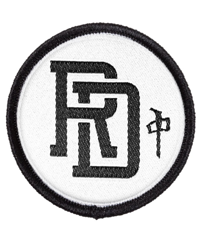 Red Dragon - RDS Monogram 1.75in White - Patch