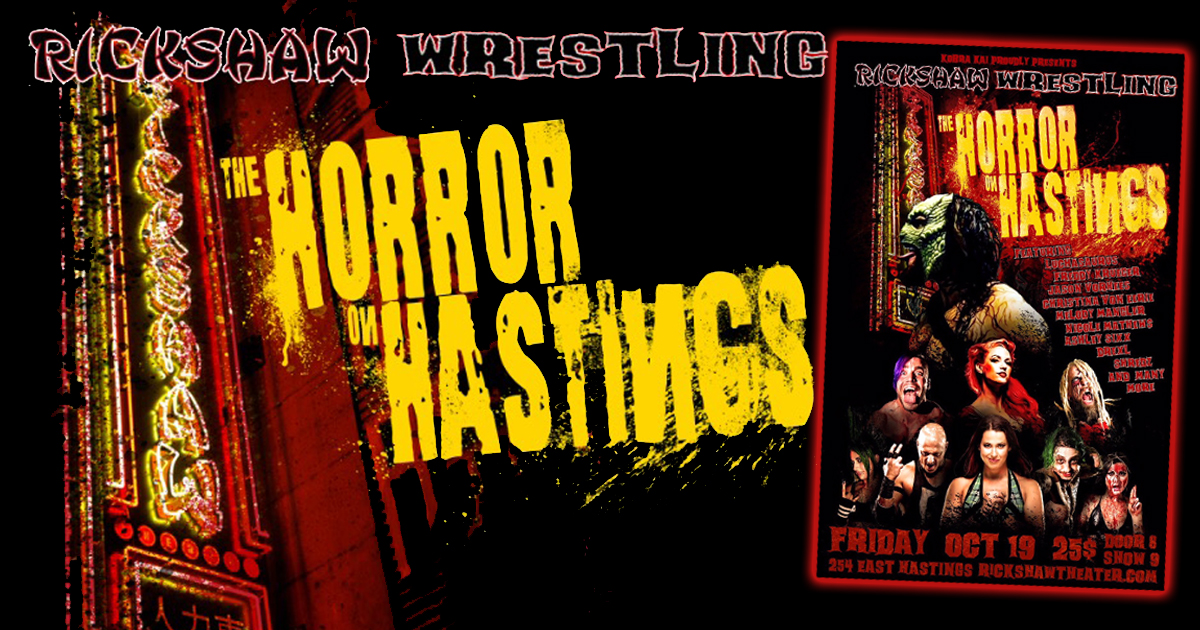 rickshaw-wrestling-horror-on-hastings - Flatspot Longboard Shop