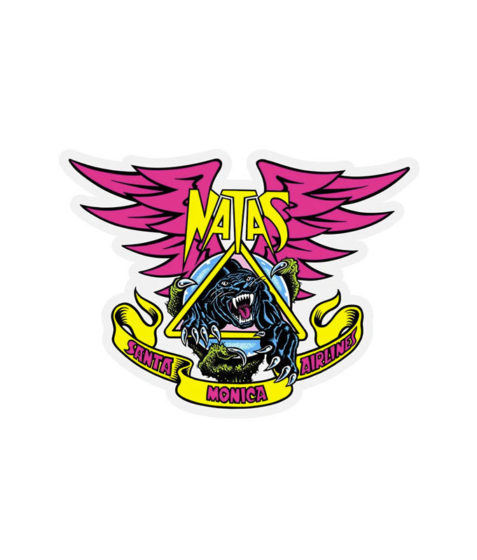 Santa Cruz - Natas Kaupas Panther 4.5in - Sticker - Flatspot Longboard Shop