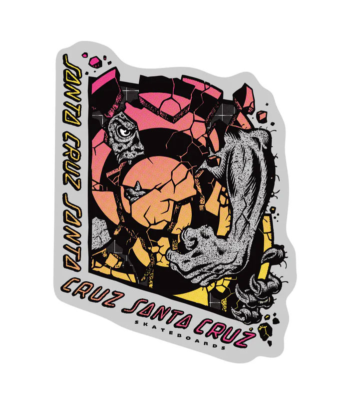 Santa Cruz Skateboards - Roskopp Break 4.35in sticker