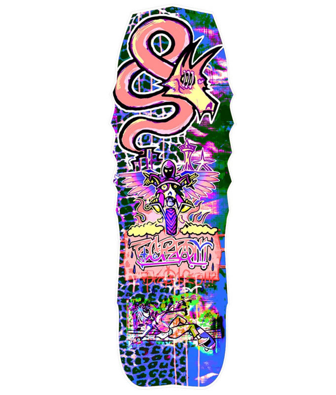 Scram Skates - Self-Possessed - 10in x 32in skateboard deck