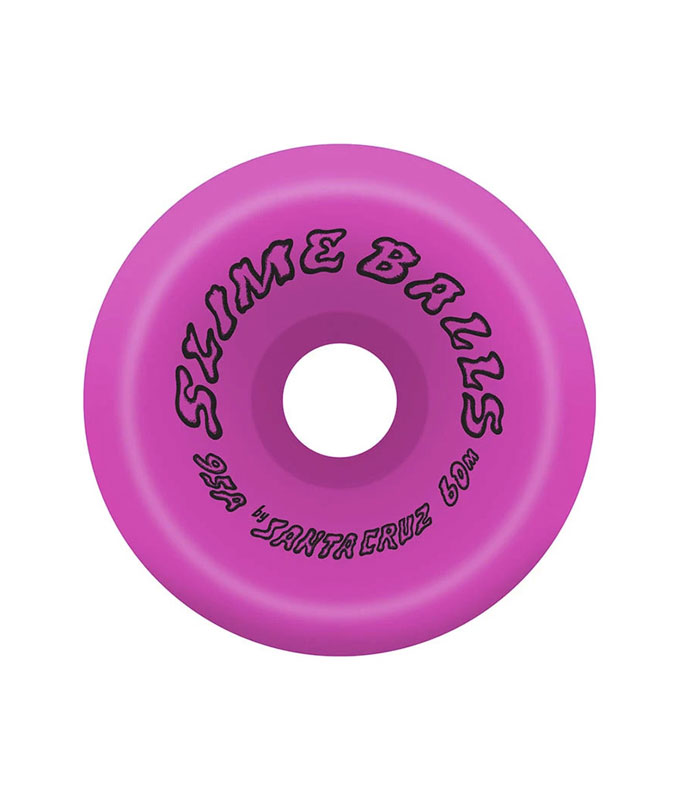 Slime Balls - Vomit Scudwads Neon Pink - 60mm 95a - Flatspot Longboard Shop