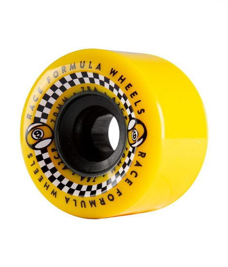 Sector 9 - Race Formula Yellow - 70mm x 78a - Flatspot Longboard Shop