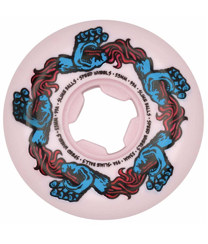 Slime Balls - Infinity Hand Speed Balls Pink - 53mm 99a Wheels