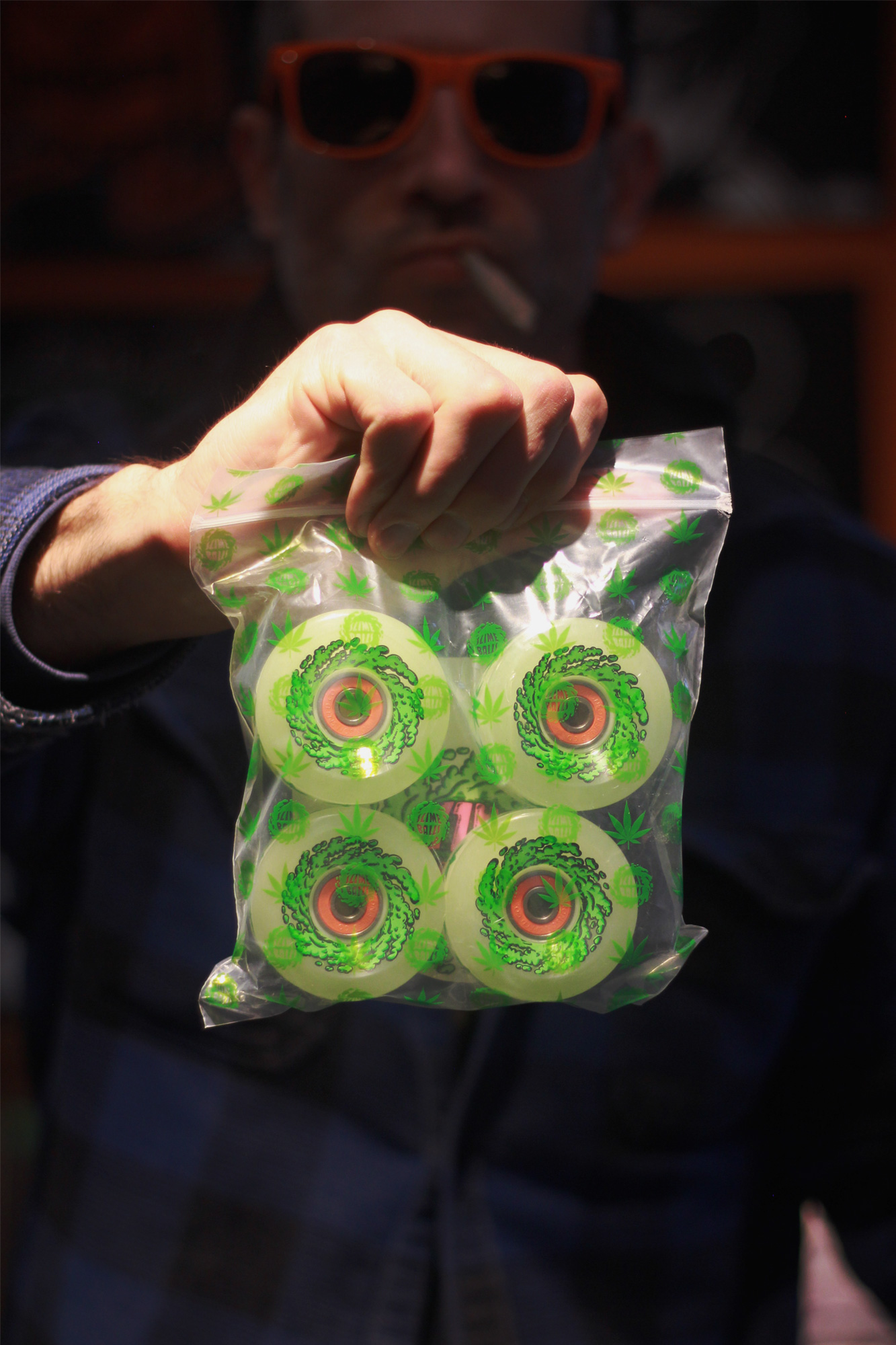 Slime Balls Light Ups OG Slime Glow In The Dark LED Wheels