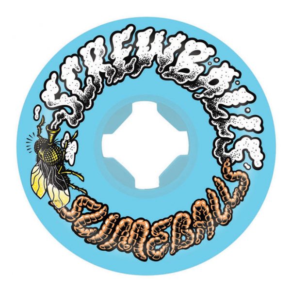 Slime Balls Wheels - Screw Balls Speed Balls Blue - 56mm 99a
