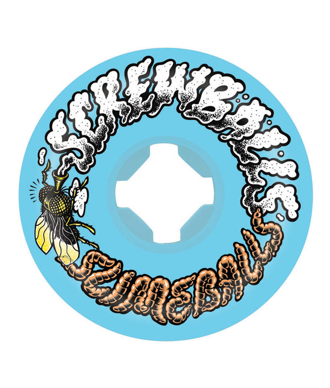 Slime Balls Wheels - Screw Balls Speed Balls Blue - 56mm 99a