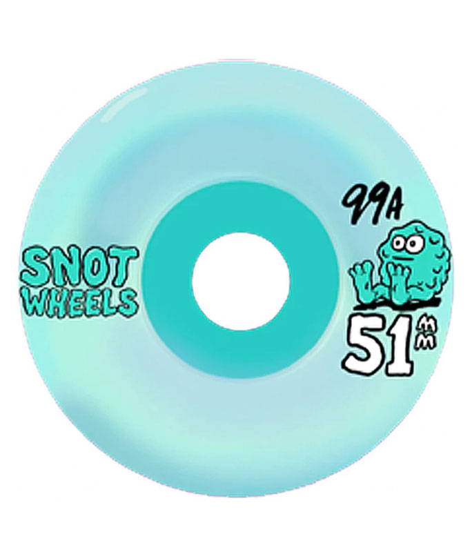 Snot Skateboard Wheels - Team 51s Blue - 51mm 99a