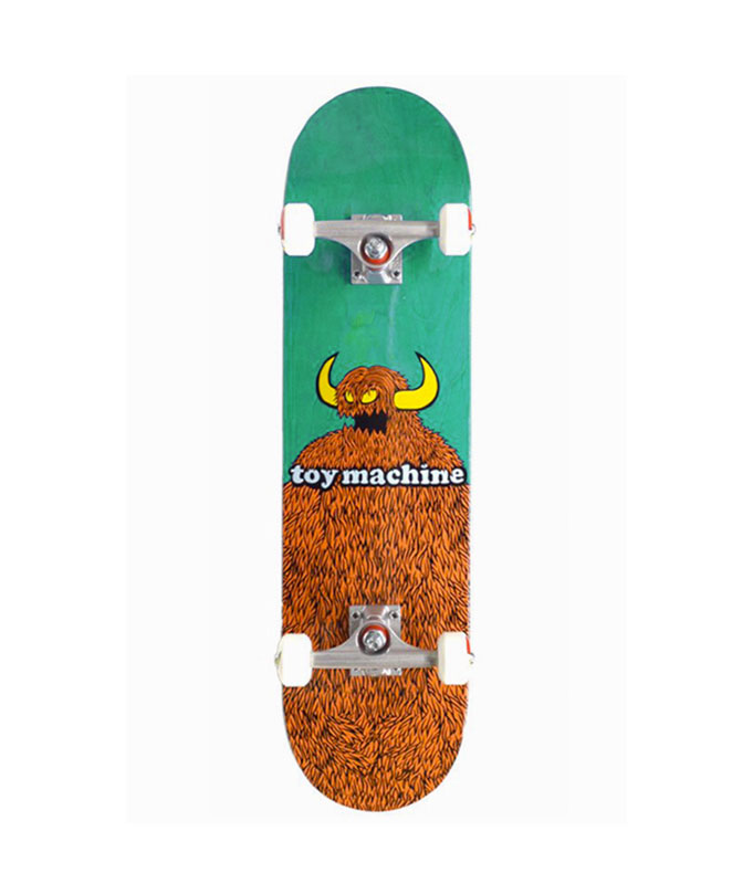 Toy Machine - Furry Monster 8.0in - Complete - Flatspot Longboard Shop