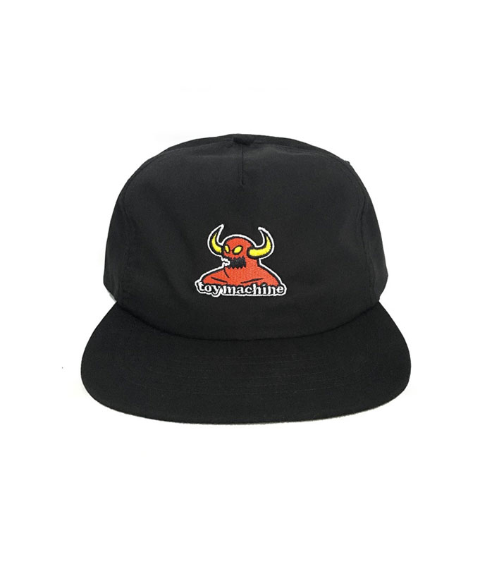 Toy Machine - Monster Cap - Black - Flatspot Longboard Shop
