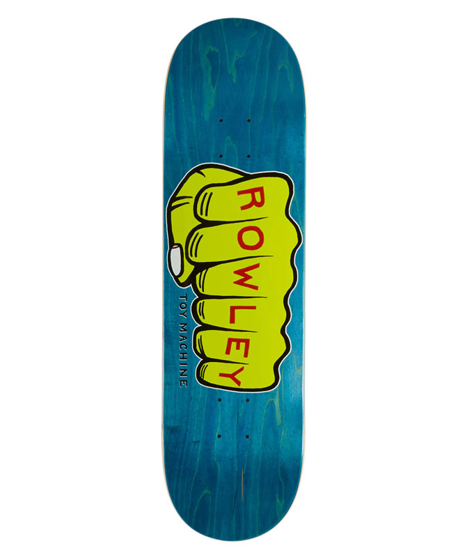 Toy Machine Skateboards - Geoff Rowley Fist - 8.5in x 31.75in