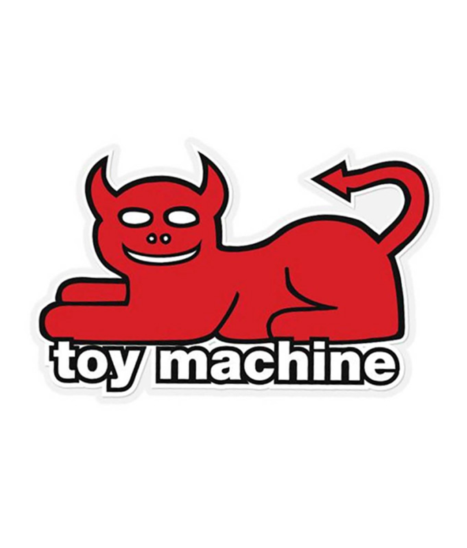 Toy Machine Skateboards - Devil Cat 6in - Sticker