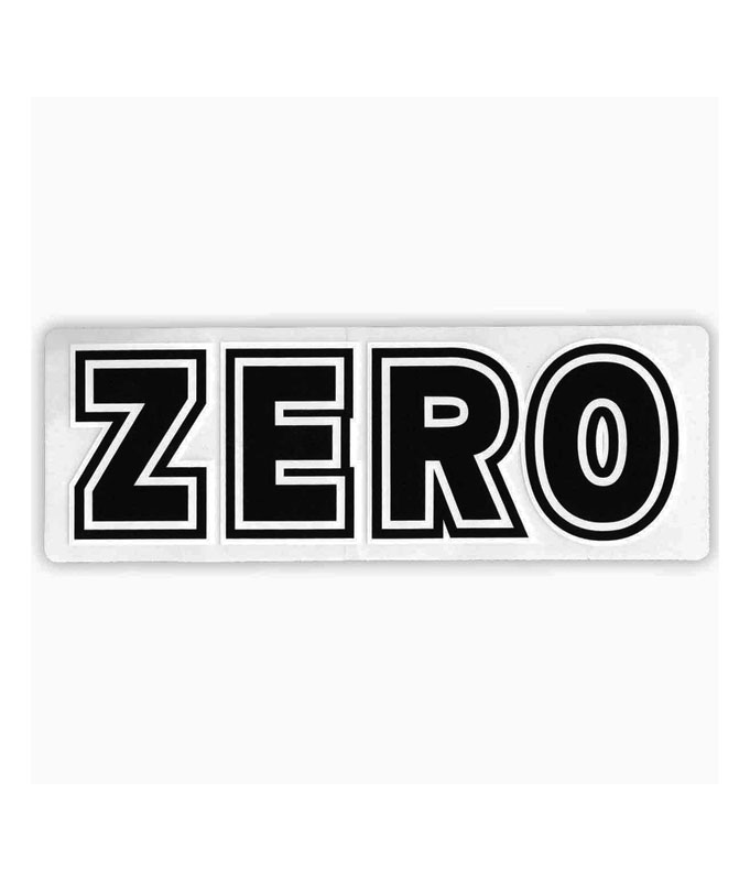 Zero - Bold Logo 6.5in - Sticker - Flatspot Longboard Shop