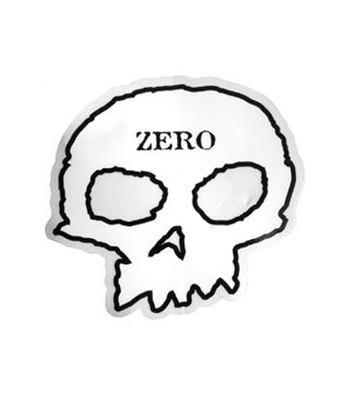 Zero Skateboards - Skull Clear Die Cut - Sticker